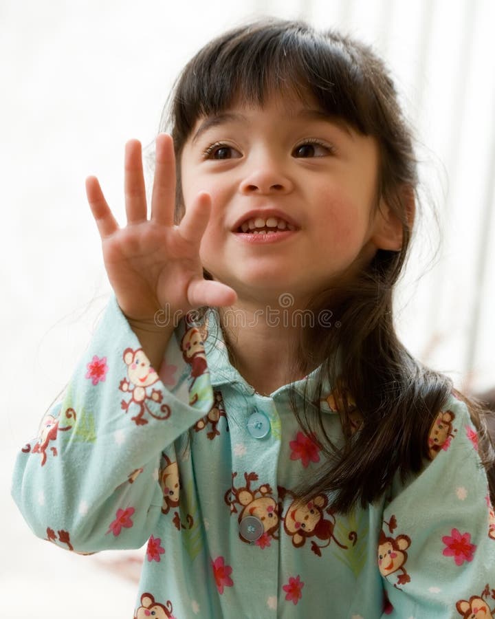 Child Counting with Fingers Stock Photo - Image of kids, fingers: 24980908