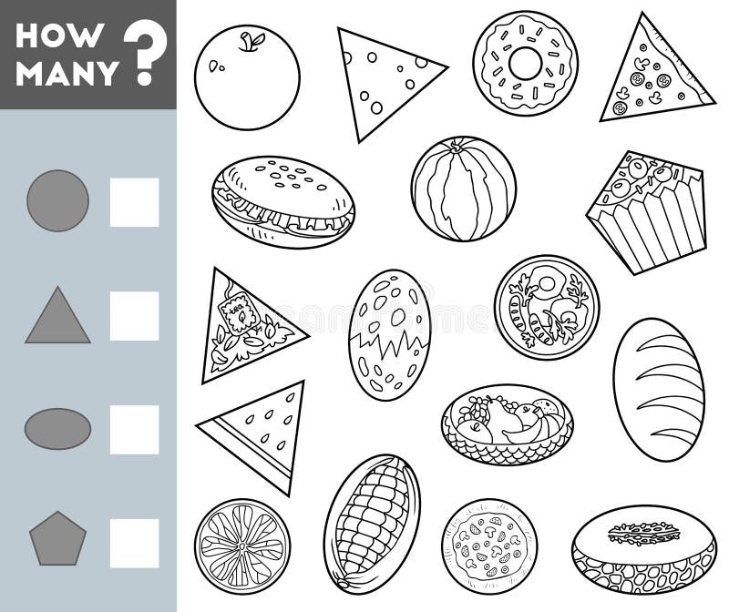 Counting Game for Children. Educational a Mathematical Game. Count How ...