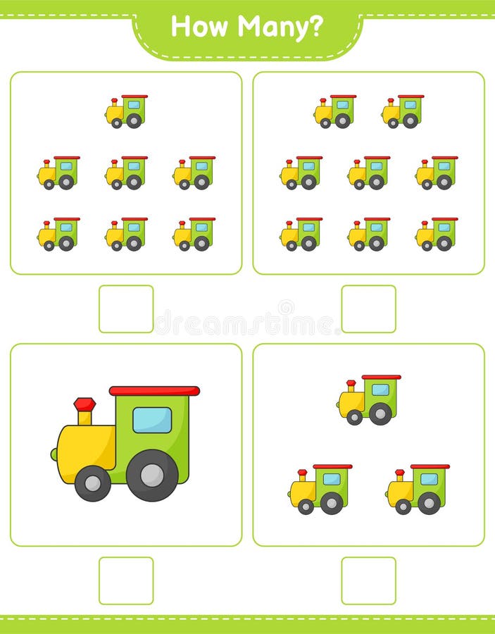 Counting Train Stock Illustrations – 241 Counting Train Stock ...