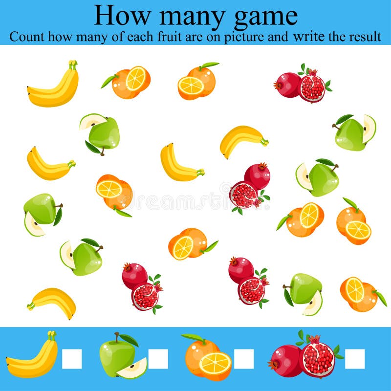 How many objects game stock vector. Illustration of algebra - 104381316