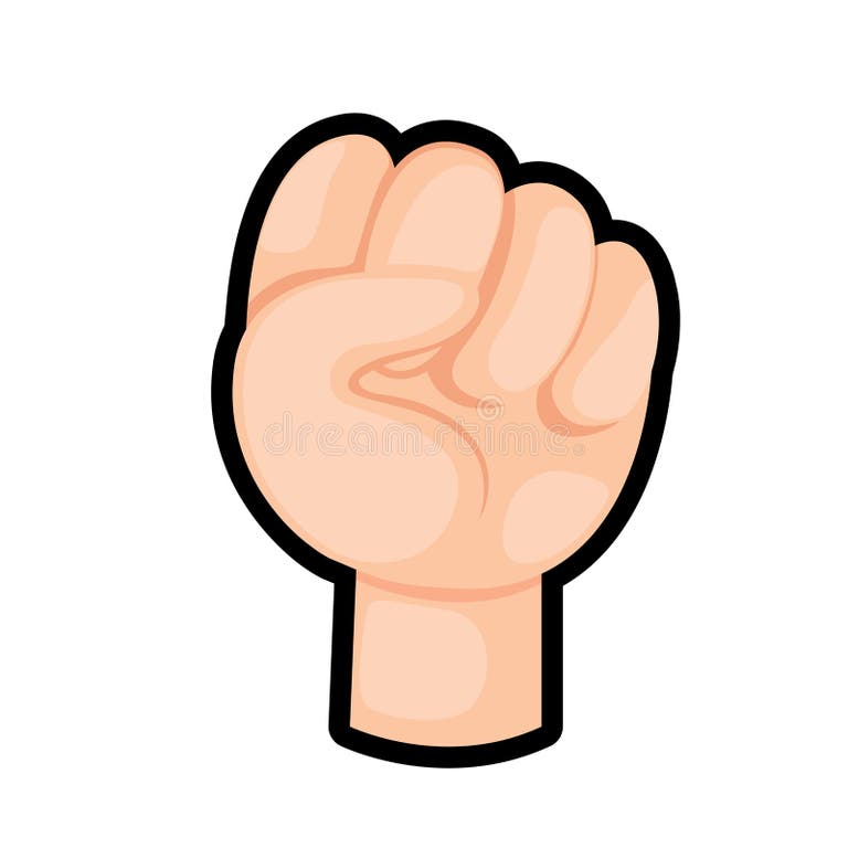 Counting Hand.finger Number Zero Stock Vector - Illustration of ...