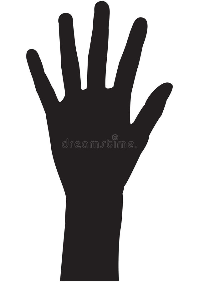 Counting Hand - Two stock vector. Illustration of counting - 2627705