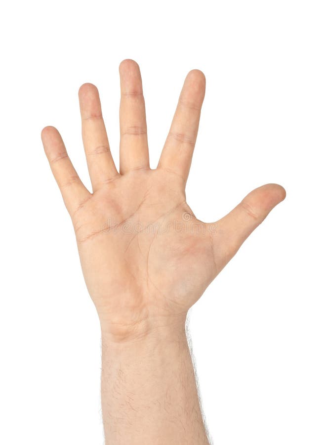 Counting hand - five stock image. Image of mathematic - 79088451