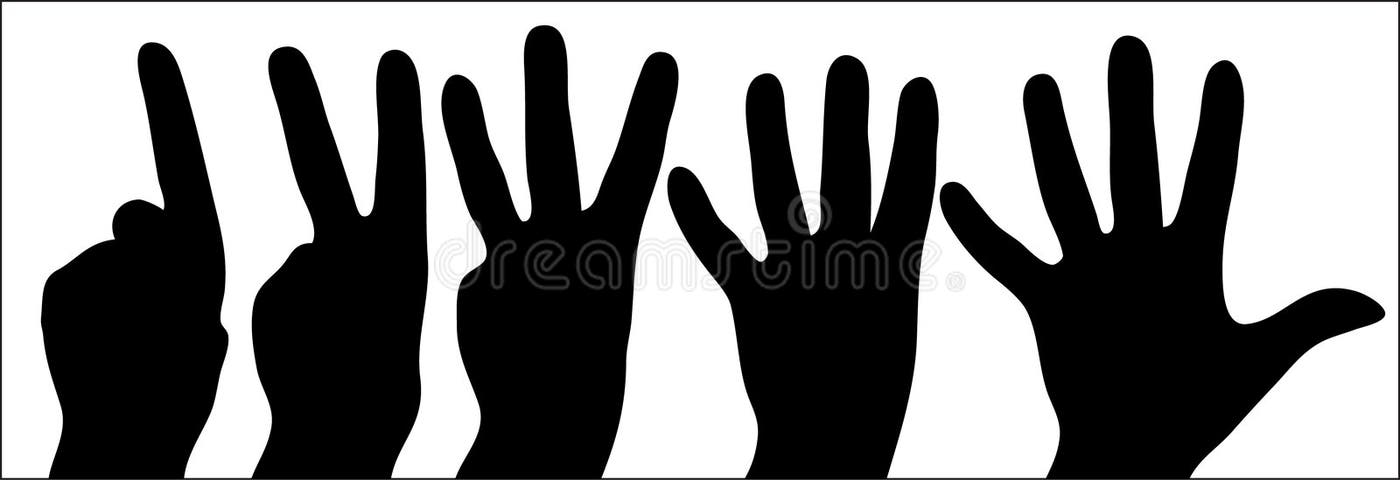 Counting Hands Stock Illustrations – 3,644 Counting Hands Stock ...