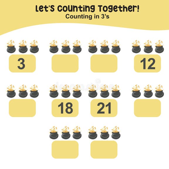 Counting by Three S the Golden Coins in a Barrel the Practising Math in ...