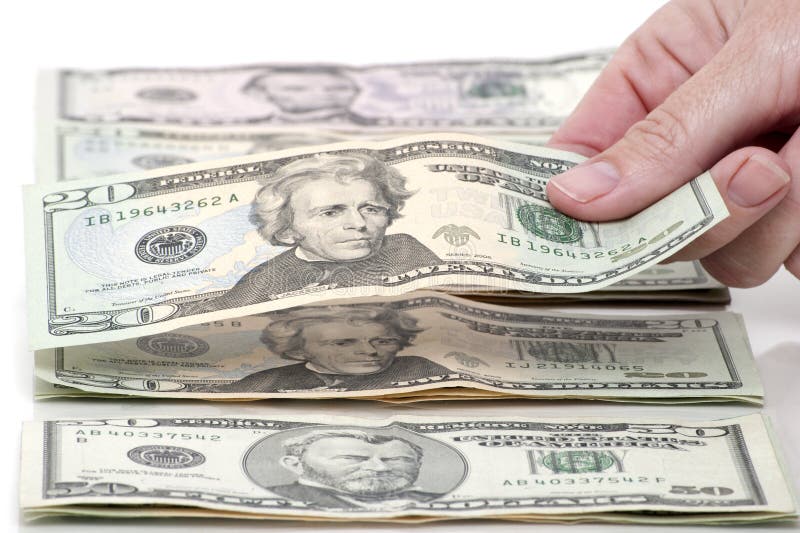 Counting Money stock photo. Image of concept, pile, savings - 22948338