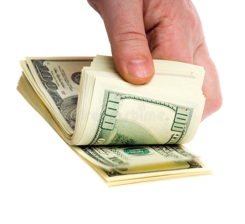 Counting money stock image. Image of sales, debt, human - 8309229