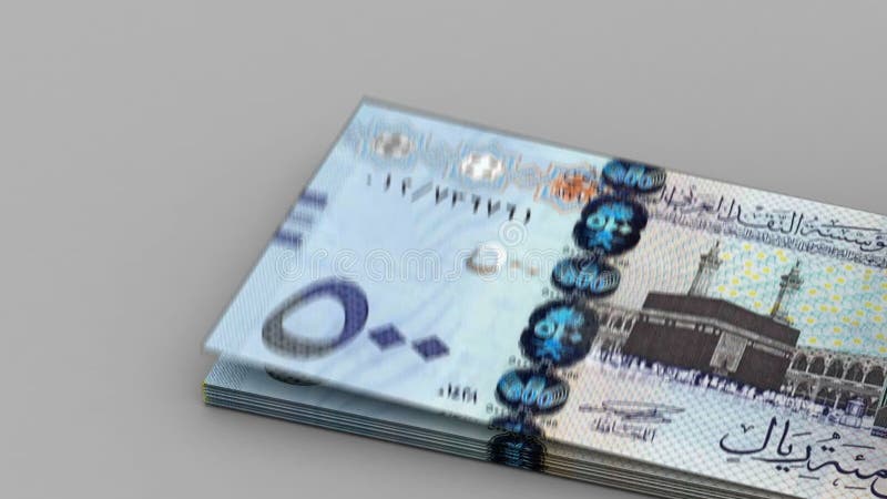 Counting Saudi Arabian Riyals Stock Footage - Video of sign, 1080: ...