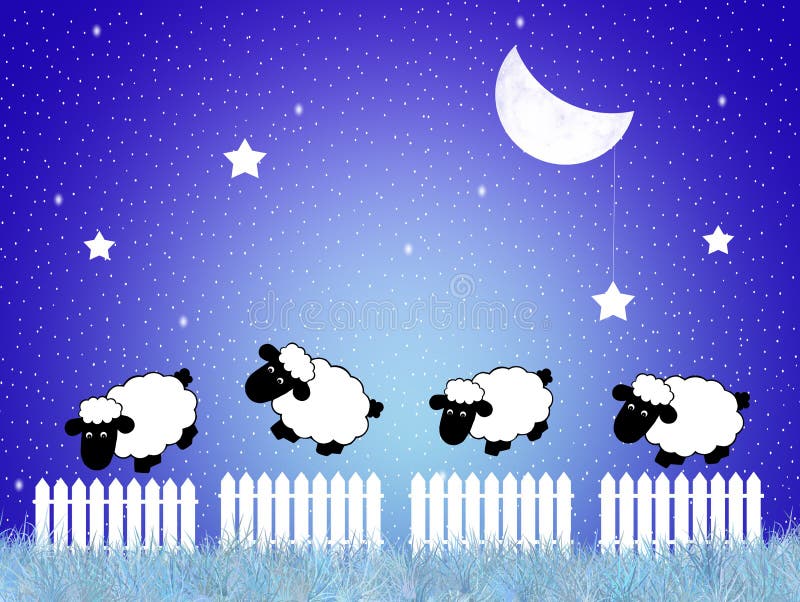 Counting Sheep Stock Illustrations – 808 Counting Sheep Stock ...