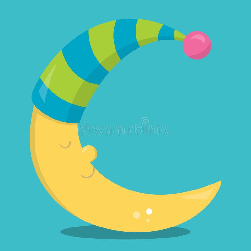 Counting Sheep moon 05 stock vector. Illustration of counting - 198985247