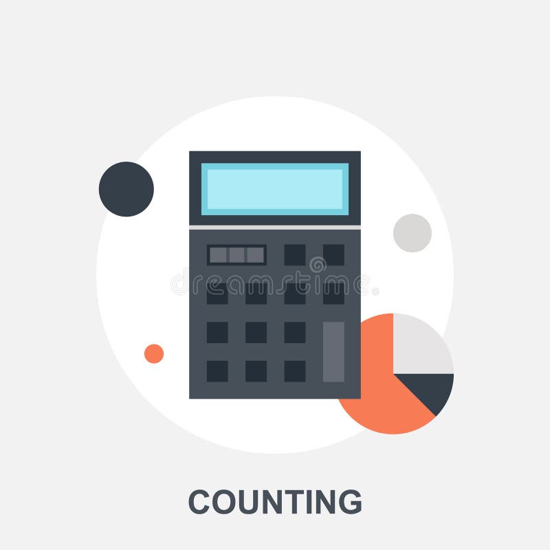 Counting Vector Illustration Concept Stock Vector - Illustration of ...