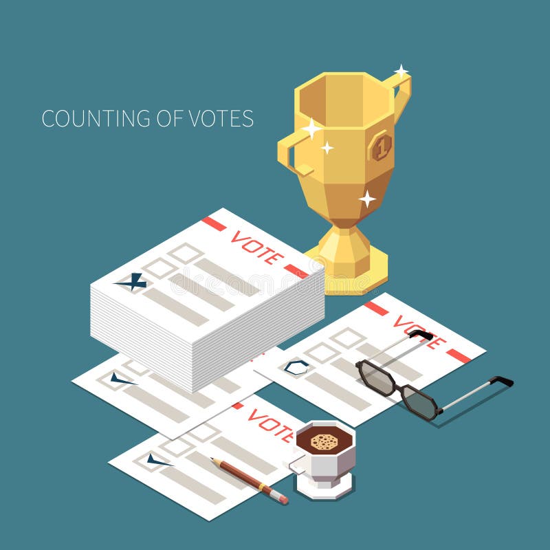 Counting Votes Stock Illustrations – 149 Counting Votes Stock ...