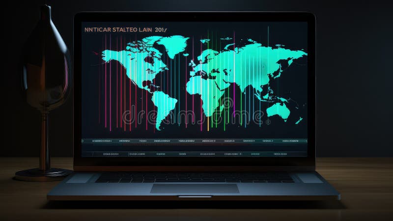 Countries Data Transparency Stock Illustration - Illustration of ...