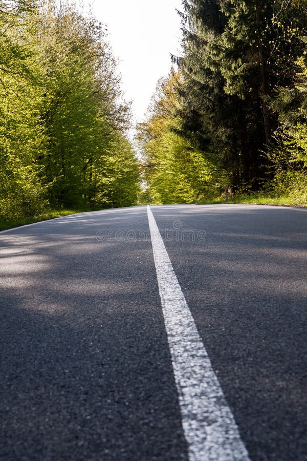 Country Asphalt Road stock image. Image of country, asphalt - 45673675