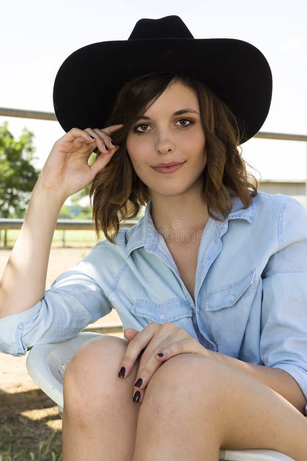 Country stock image. Image of model, cute, lovely, face - 41815133