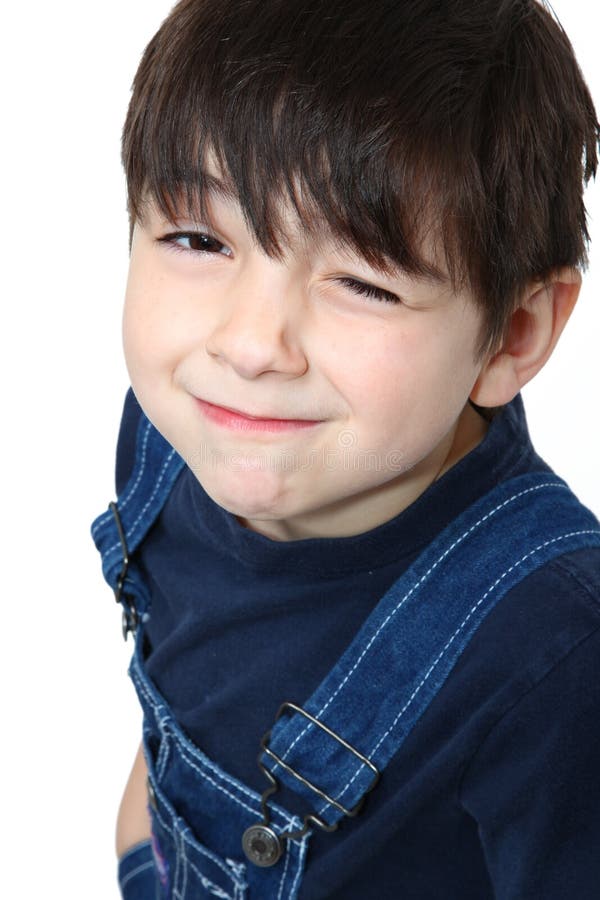 Country Boy Wink stock image. Image of wink, casual, close - 11637811