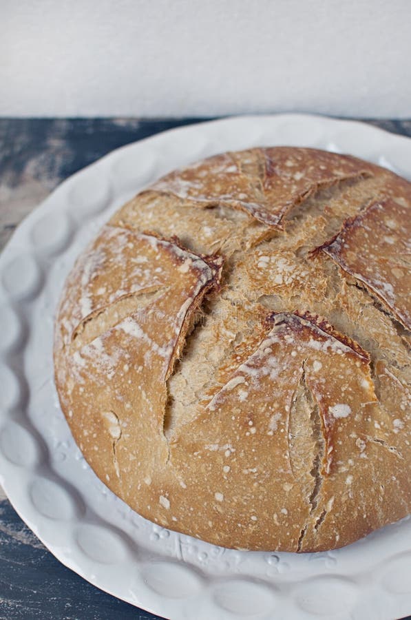 Country bread stock image. Image of baking, loaf, fresh - 27615847