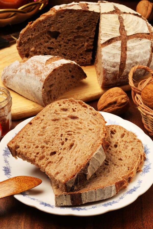 Country bread stock image. Image of organic, country - 36249241