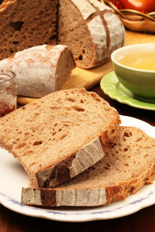 Country bread stock photo. Image of brown, pastry, gourmet - 53227598