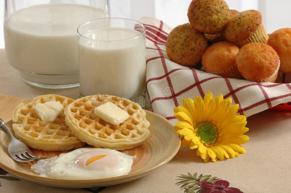 Country Breakfast stock image. Image of basket, breakfast - 1915439