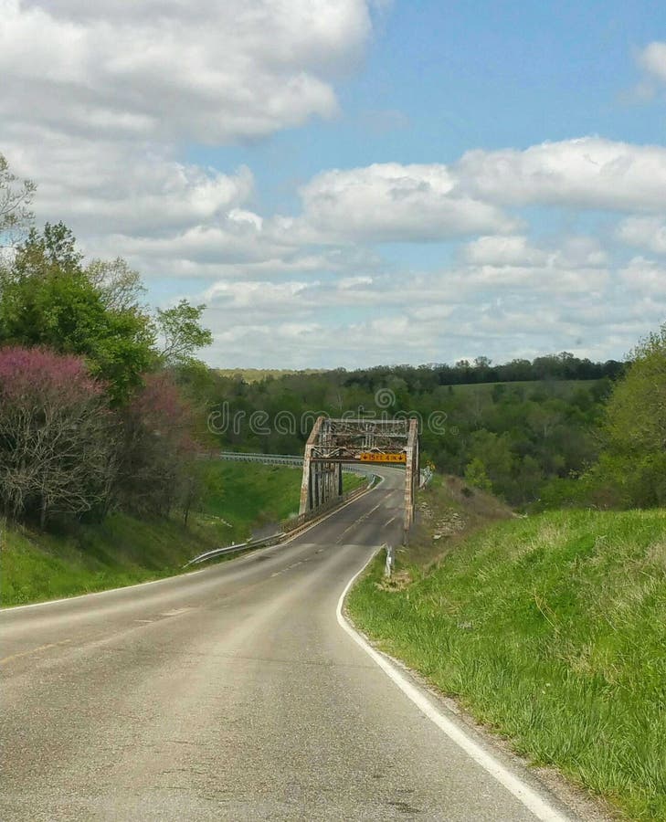 Country Bridge stock image. Image of road, bridge, country - 67982025