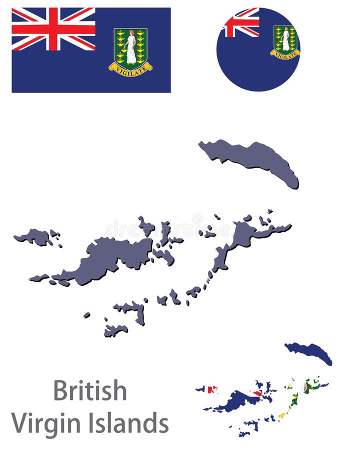 Country British Virgin Islands Vector Stock Vector - Illustration of ...