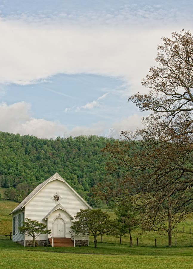 Country Church stock photo. Image of virginia, trees - 14412756