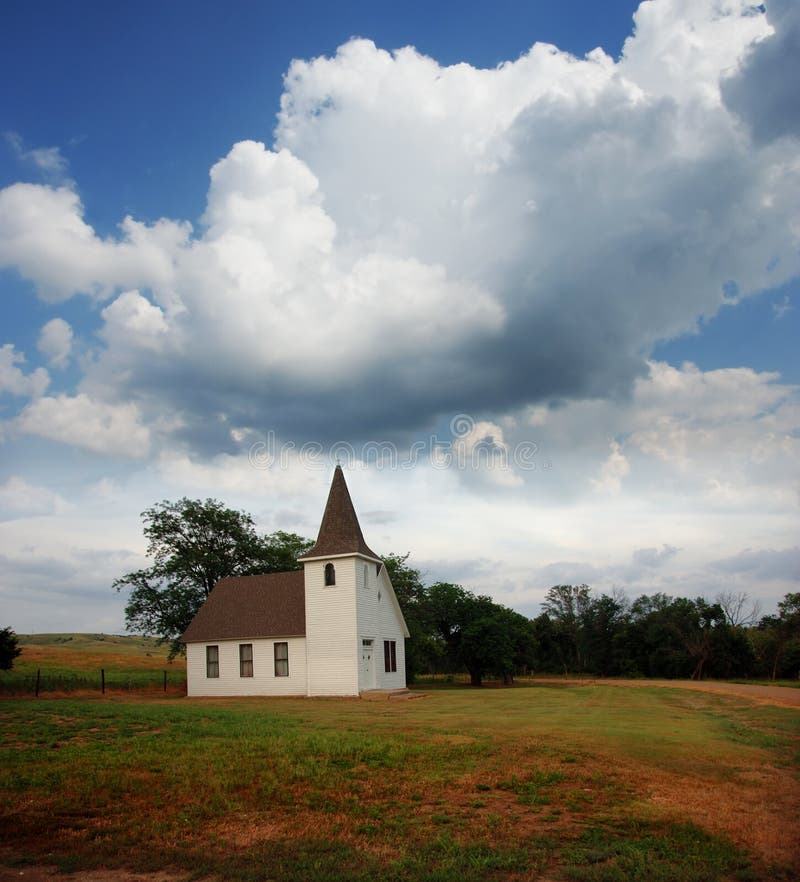 Small country church stock photo. Image of simplicity - 10315632