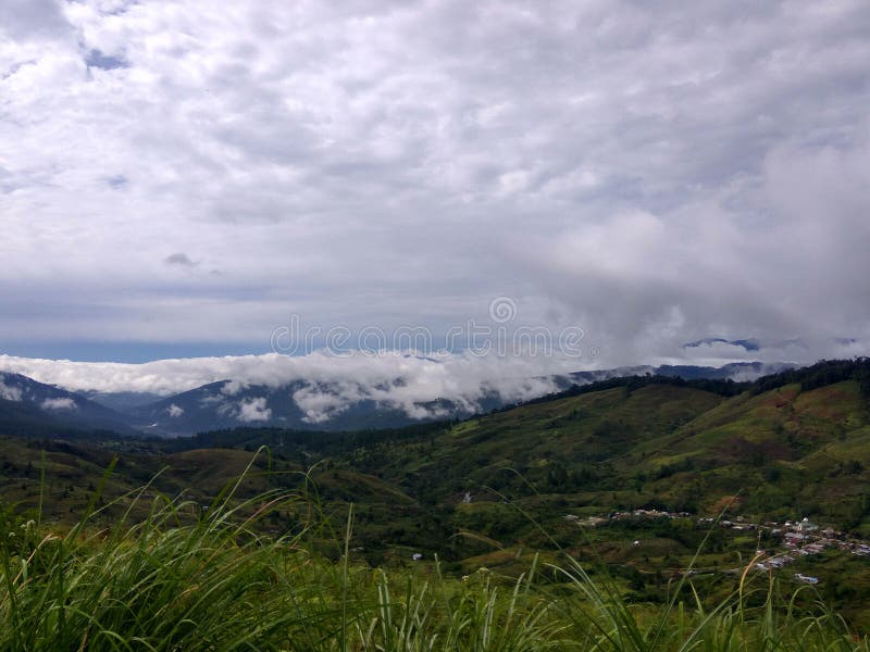 Country in the Clouds of Aceh Gayo Lues Regency Stock Image - Image of ...