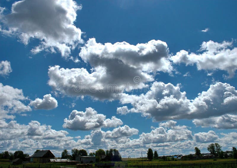 Country clouds stock image. Image of daylight, bluelight - 91298981