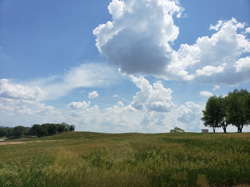 Country clouds scenery stock photo. Image of country - 164185230
