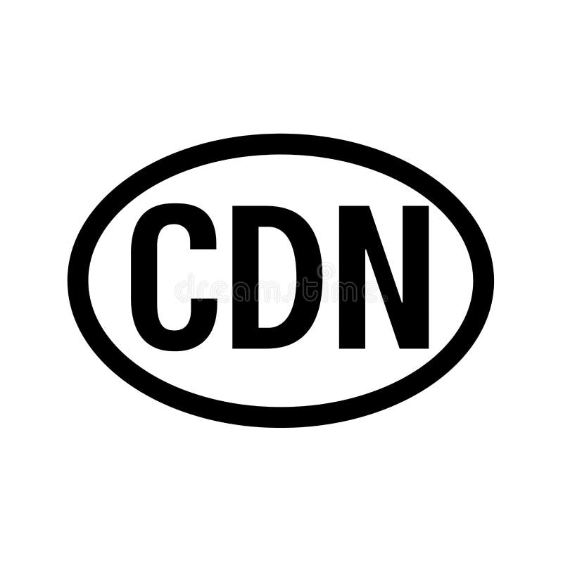 Country Code Vehicle Registration Canada Stock Illustration ...