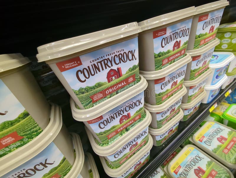 Country Crock Spread Butter Alternative Artificial Margarine Editorial ...