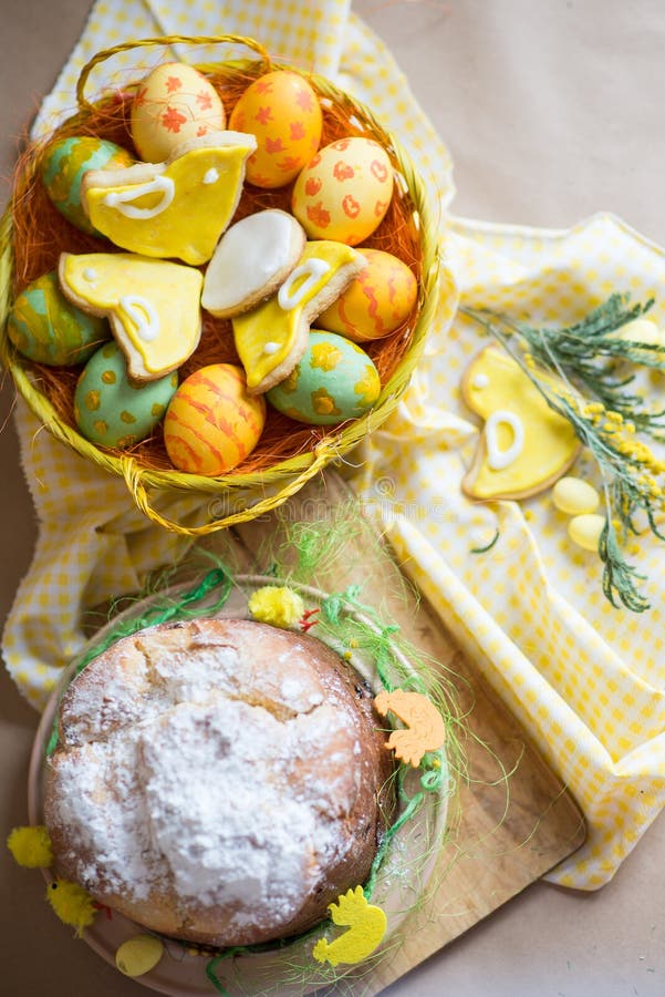 Country easter stock photo. Image of buffet, gunny, cake - 89503026