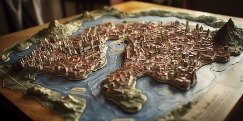 Country or Empire Civilization Map Stock Illustration - Illustration of ...