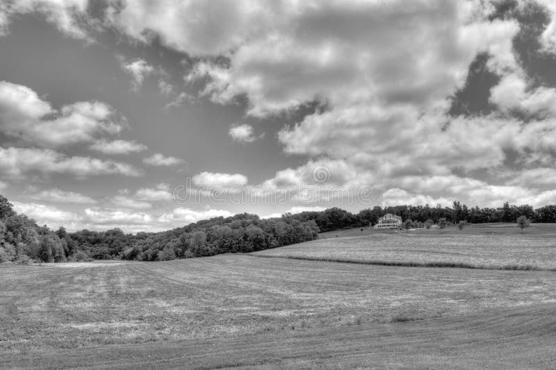 Country Farm stock image. Image of country, black, countryside - 22161125