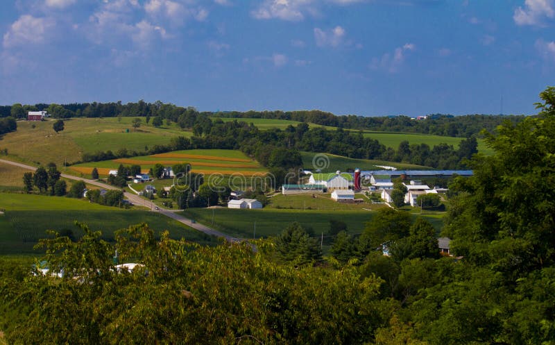 Country farm stock photo. Image of country, farming, amish - 41208500