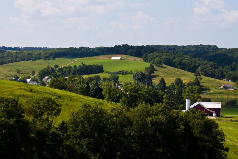Country Farm stock photo. Image of trees, outdoors, agriculture - 41208522