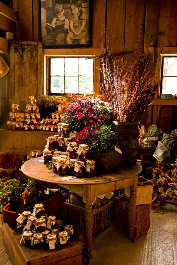 Country farm store stock image. Image of rural, shop, holiday - 6689145