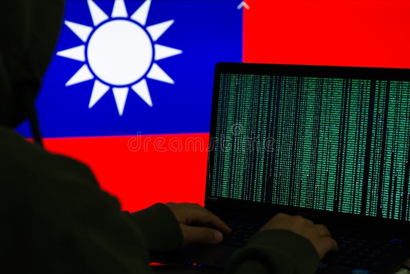 Country Flags and Cyber Attack Concept Stock Photo - Image of internet ...