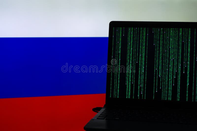 Country Flags and Cyber Attack Consept Stock Photo - Image of hacker ...