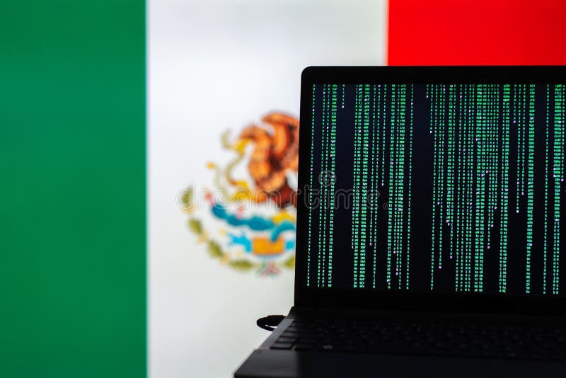 Country Flags and Cyber Attack Consept Stock Image - Image of hacker ...