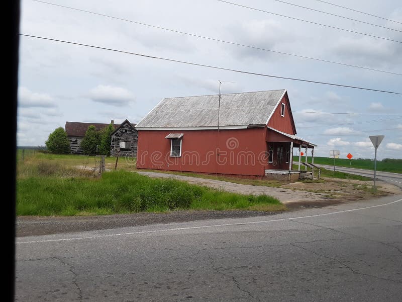 Country four way stock image. Image of barn, country - 145019639