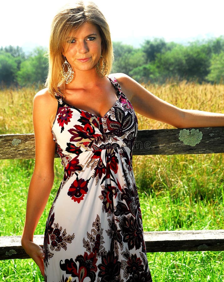 Country Girl stock photo. Image of beauty, country, summer - 18806546