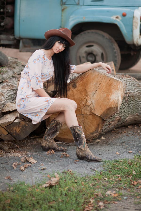 Country girl stock photo. Image of hair, girl, adult - 90363766