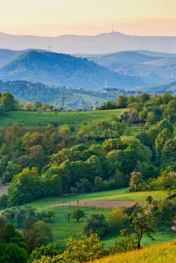 Country hills stock image. Image of mountain, season - 22013217