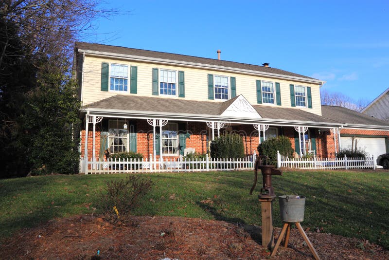Country House stock image. Image of home, house, buckets - 22837137