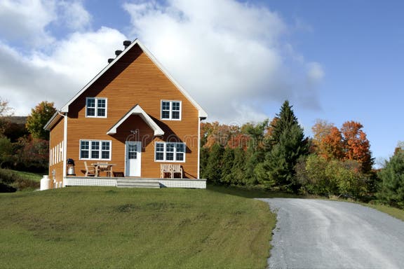 Country house stock image. Image of blue, household, estate - 3650479