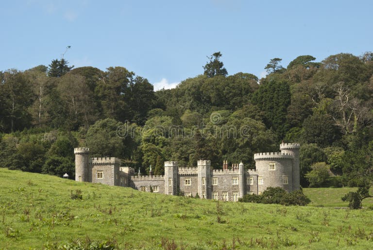 Country House Castle stock image. Image of exterior, cornish - 26634161