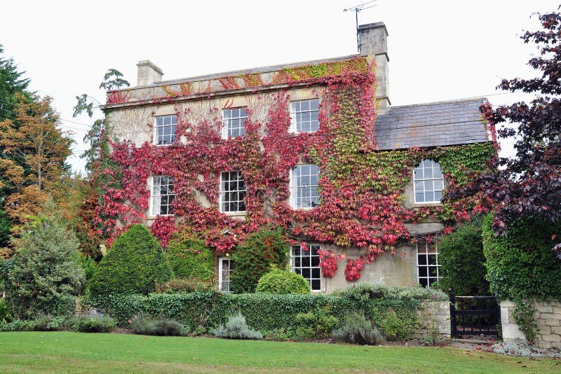 Country House and Garden stock image. Image of britain - 25181189